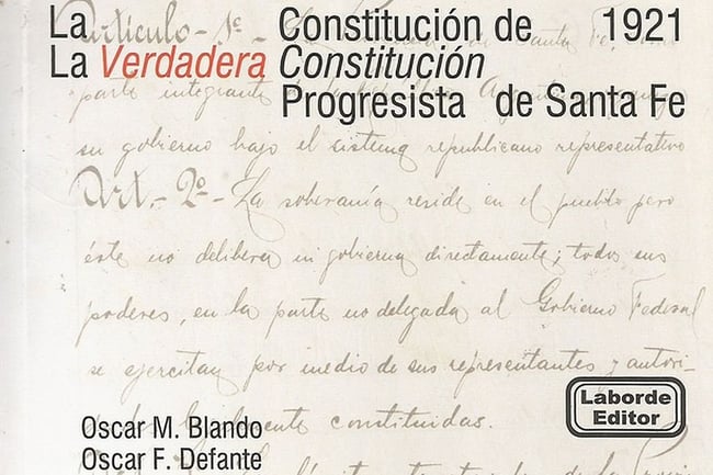 La verdadera Constitución progresista de Santa Fe - El Litoral