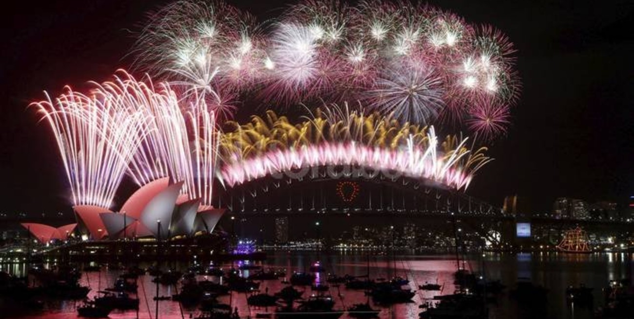 Así recibió el mundo el nuevo año