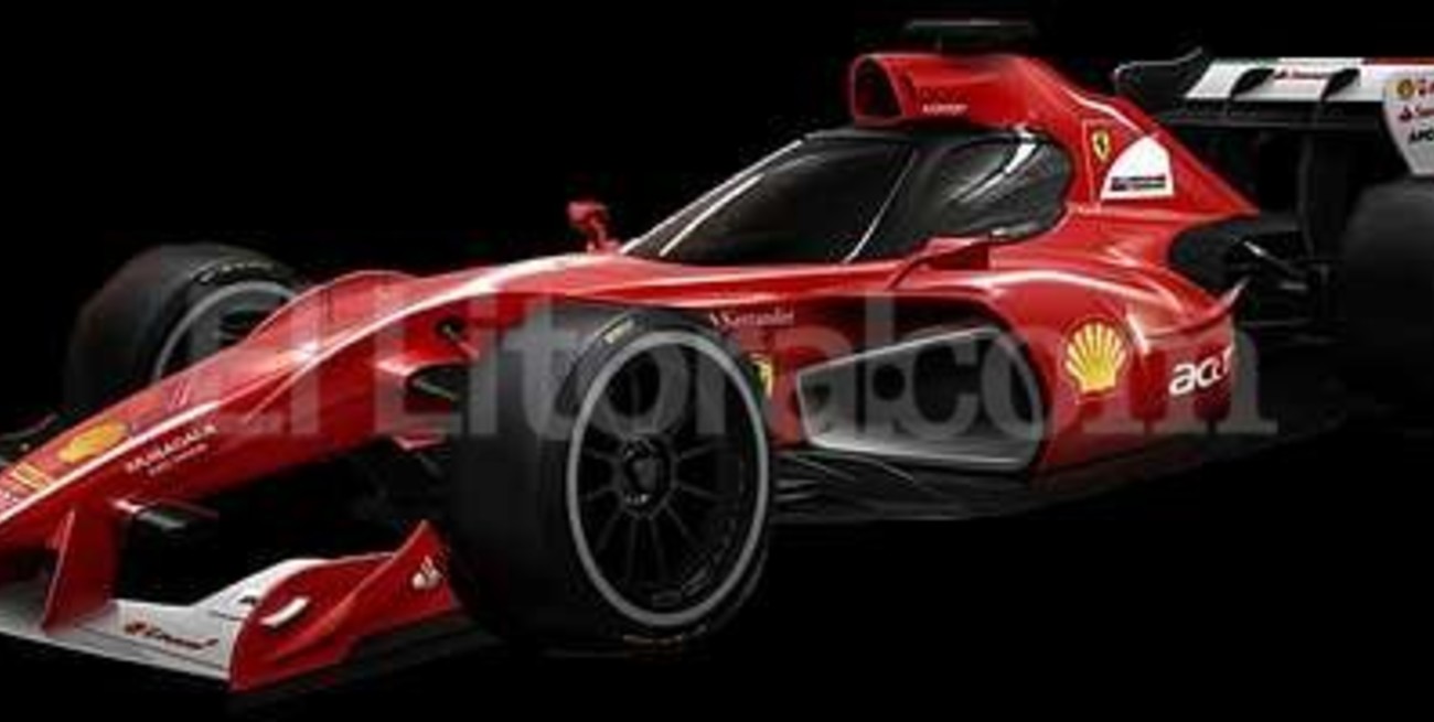 Una Ferrari futurista