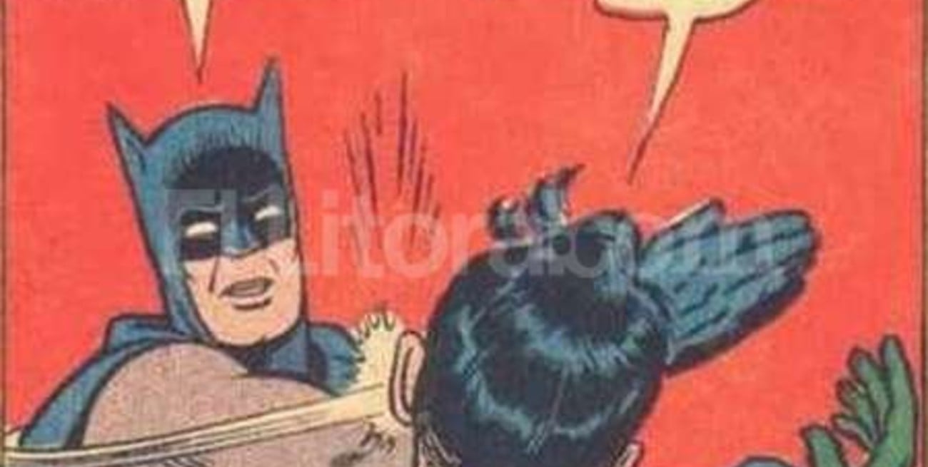 Bofetada Del Meme De Batman