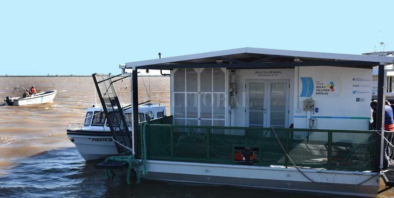 Entre Ríos contará con la primera aula flotante del país
