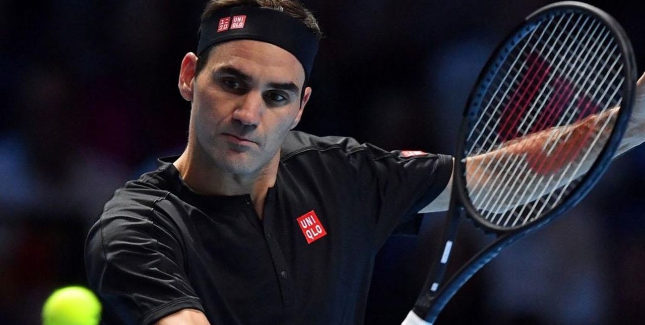 Roger Federer juega en Buenos Aires con el alemán Alexander Zverev