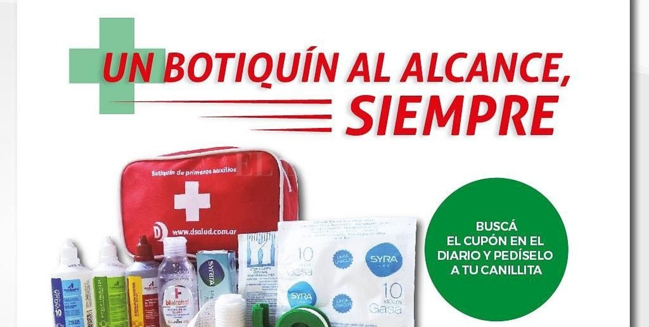 Un botiquín al alcance, siempre