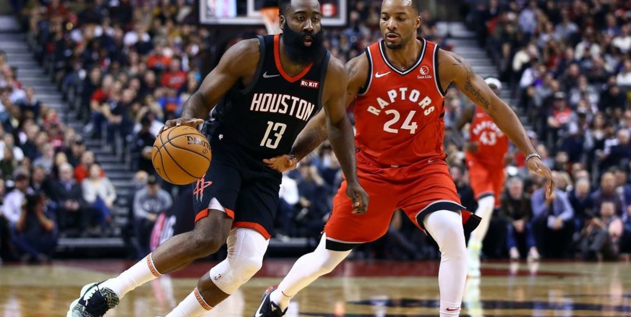 NBA: Houston venció al campeón Toronto - El Litoral
