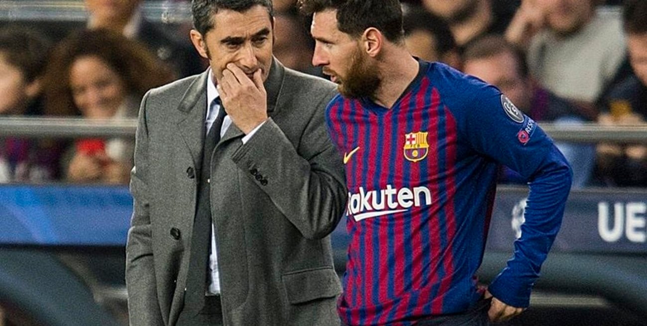 Messi apoyó a Valverde tras dejar el Barcelona: "Gracias por todo"