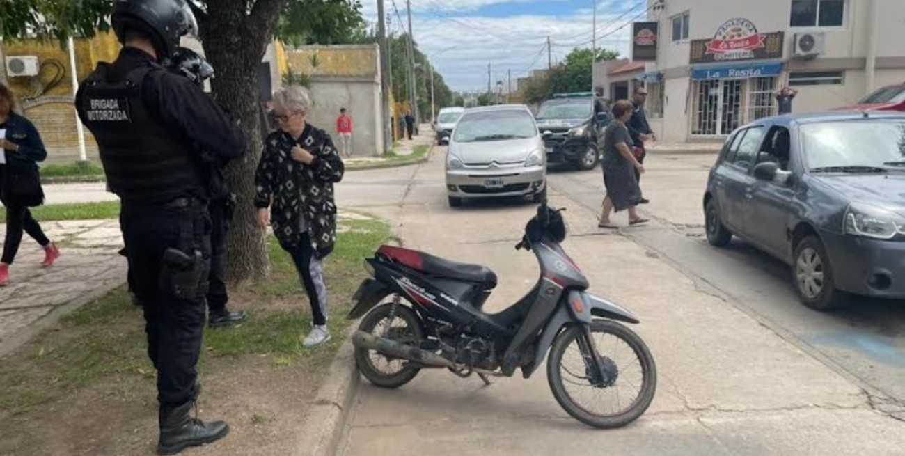 Un bebé resultó herido en un choque en Coronda