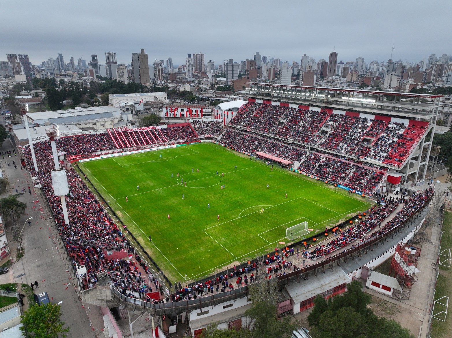 Unión-Boca, desde el drone de El Litoral