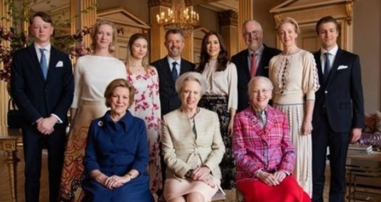 Dinamarca: la familia real celebró los 80 años de la princesa Benedicta