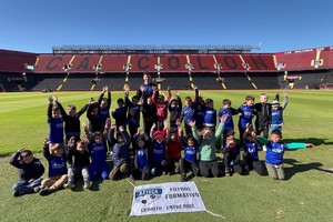 El sueño cumplido de un club entrerriano en el Cementerio de los Elefantes