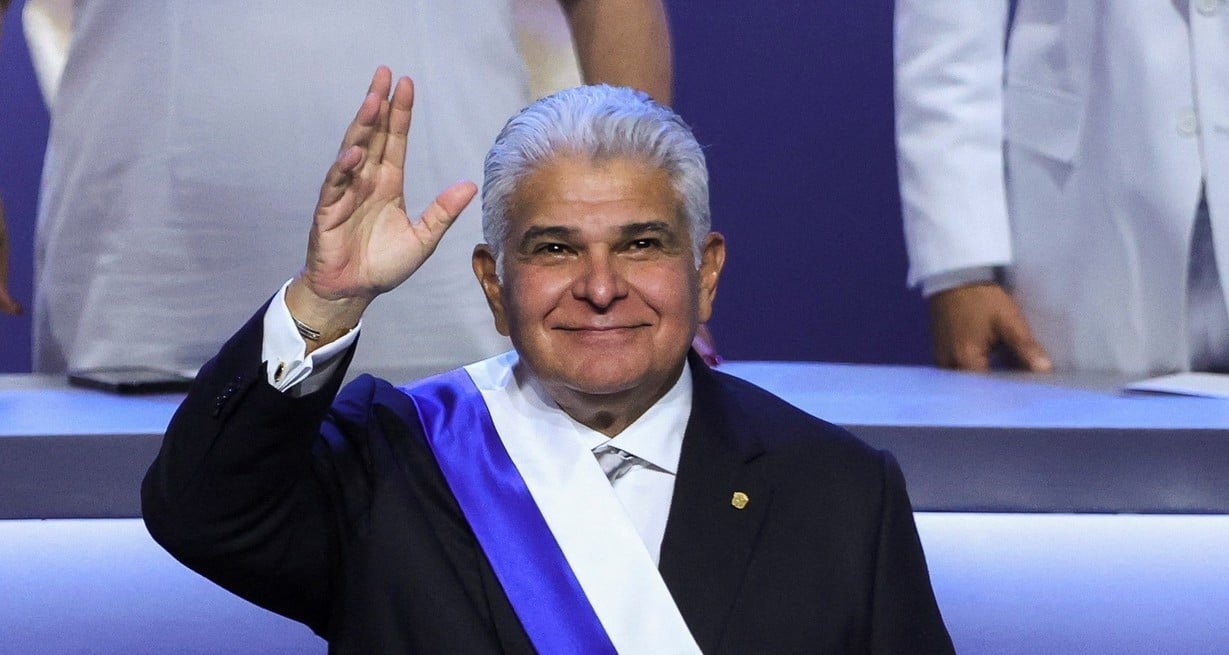 José Raúl Mulino asumió la presidencia de Panamá
