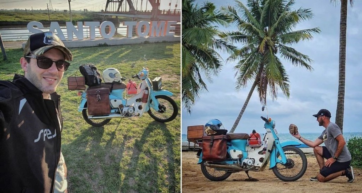 El épico viaje de Pablo Imhoff, el youtuber santafesino que está ...