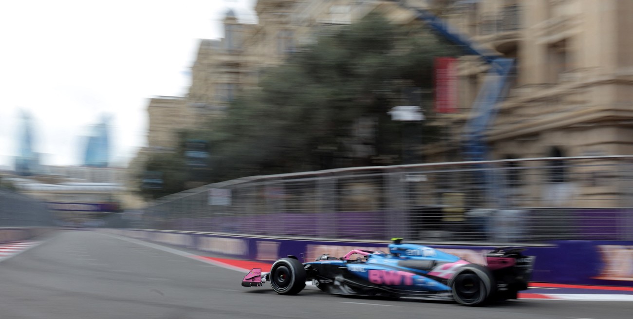 Positivo inicio de sábado para Colapinto en Bakú: finalizó 15° y le sacó ventaja a Gasly en la FP3